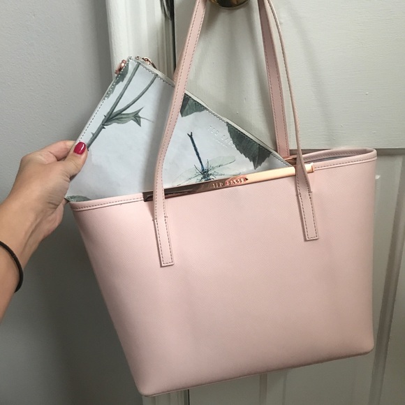 Ted Baker London | Bags | Ted Baker Blush Pink Shoulder Bag | Poshmark